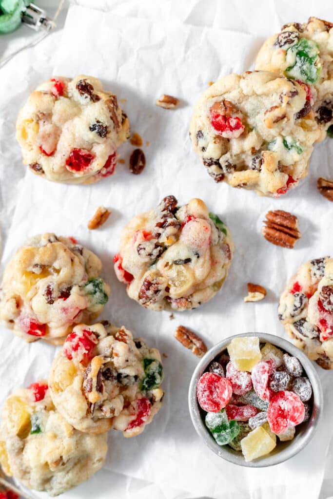 Fruitcake Cookies - Completely Christmas