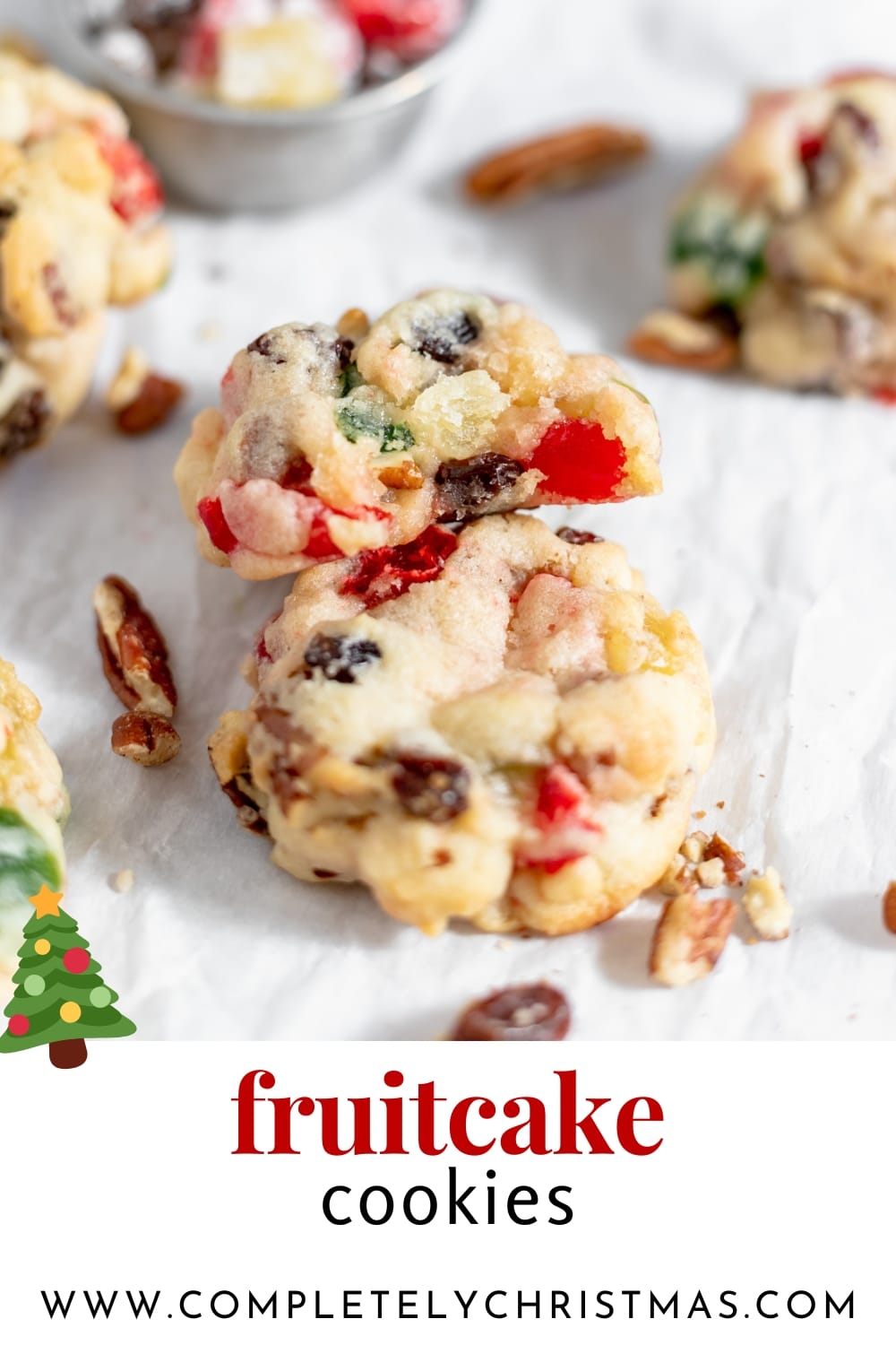 Fruitcake Cookies - Completely Christmas
