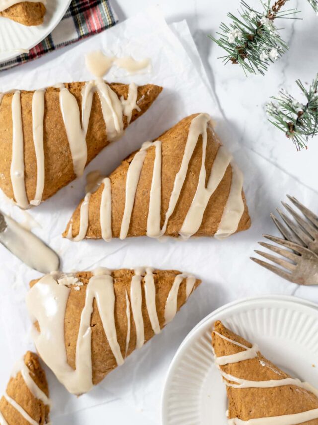 Gingerbread Scones - Completely Christmas