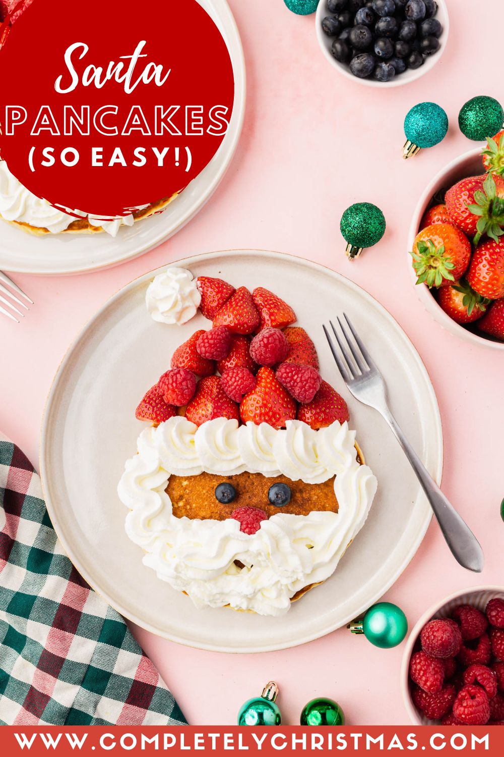 Santa Pancakes - Completely Christmas