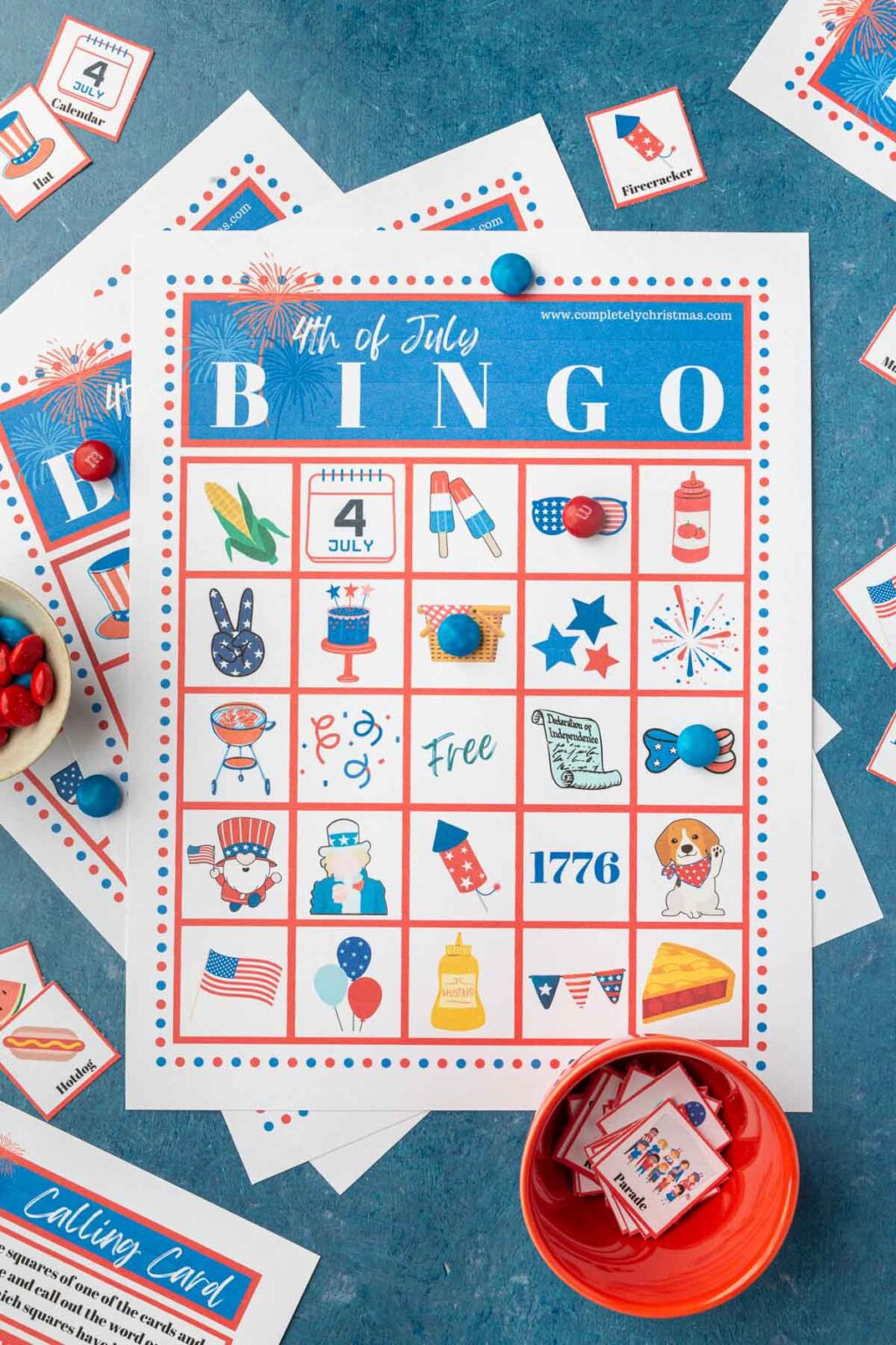 4th of July Bingo Printable (30 Free Cards!)