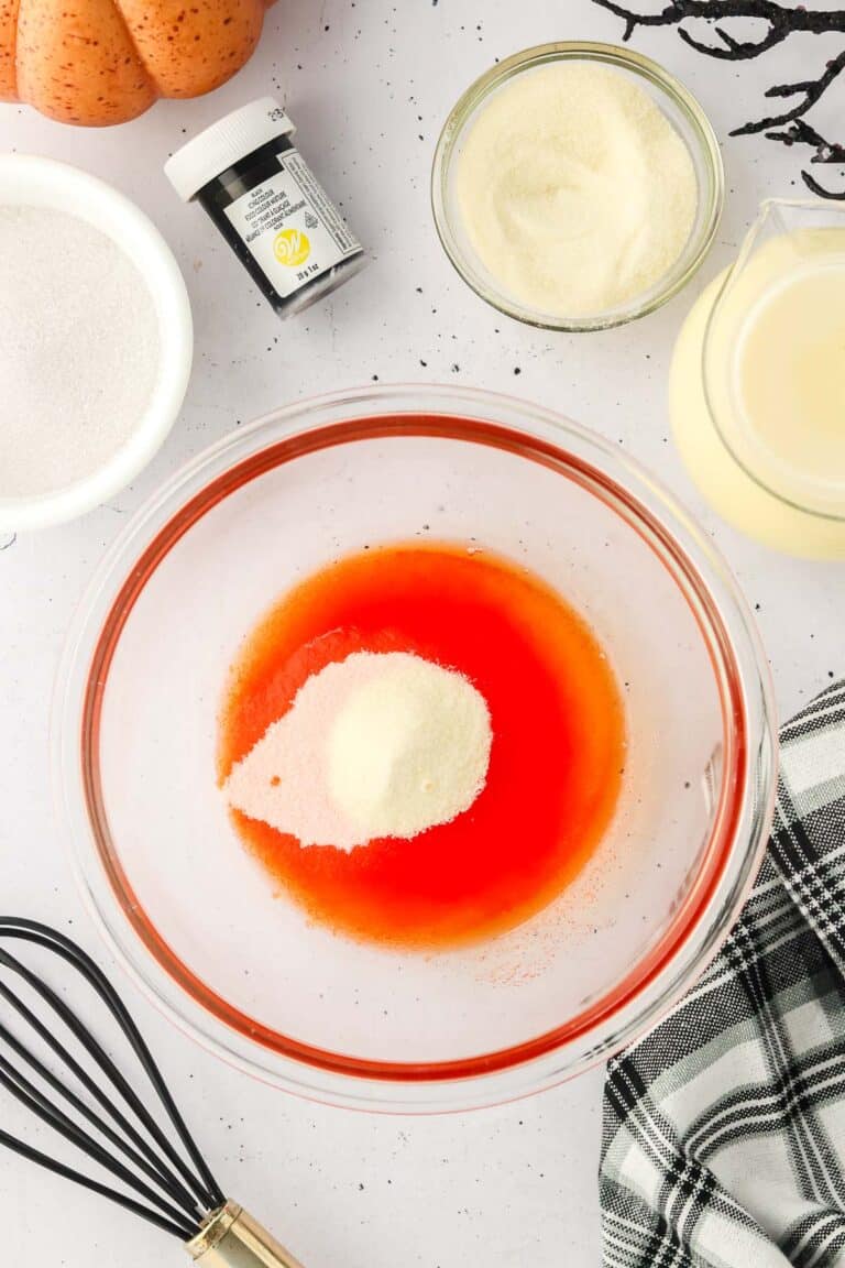 Halloween Layered Jello Jigglers - Completely Christmas