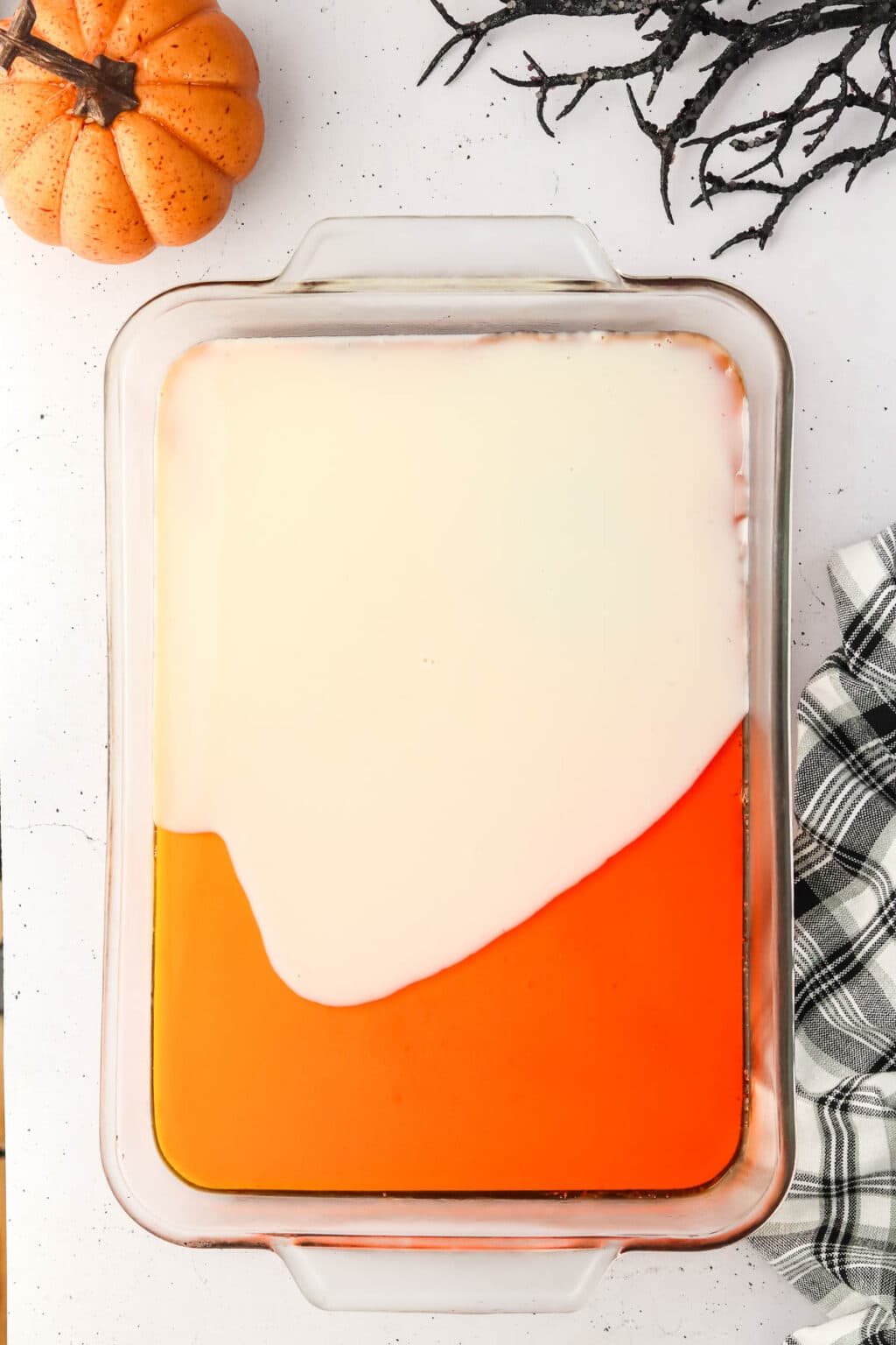 Halloween Layered Jello Jigglers - Completely Christmas