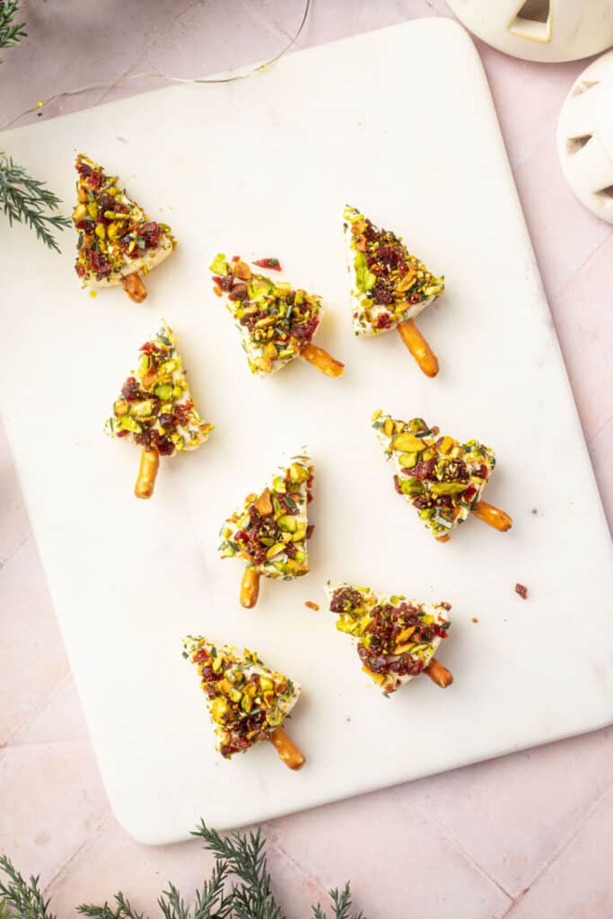 Cheese Christmas Trees - Completely Christmas