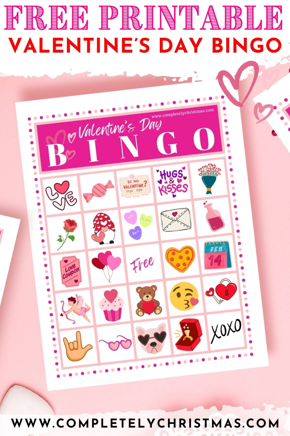 Valentine’s Day Bingo Printable