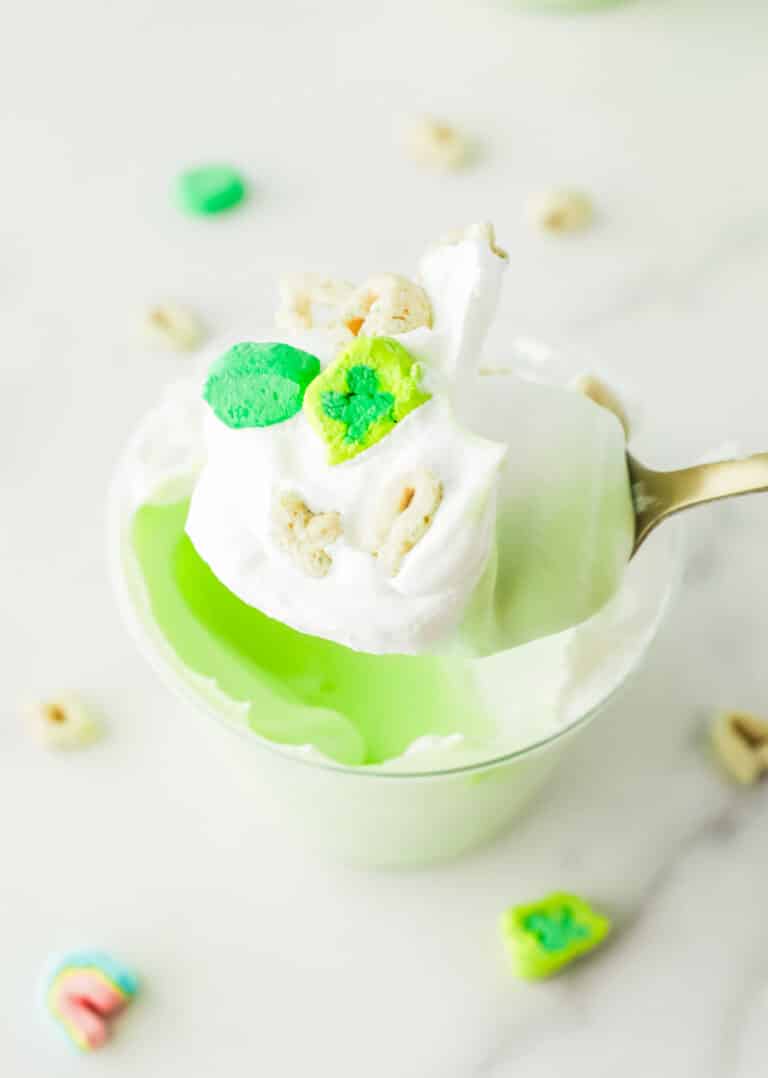 Lucky Charms Pudding Cups